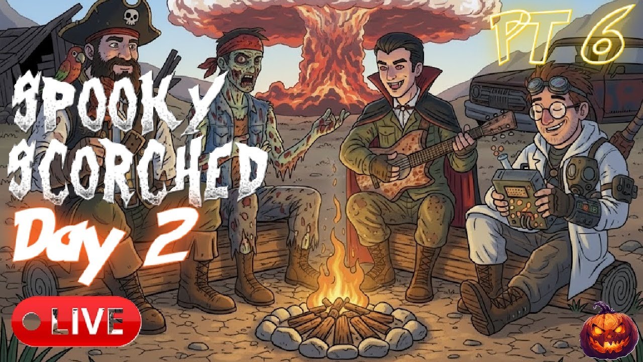 FO 76: Spooky Scorched Day 2! (Pt 6) BOYS R BACK IN TOWN - YouTube