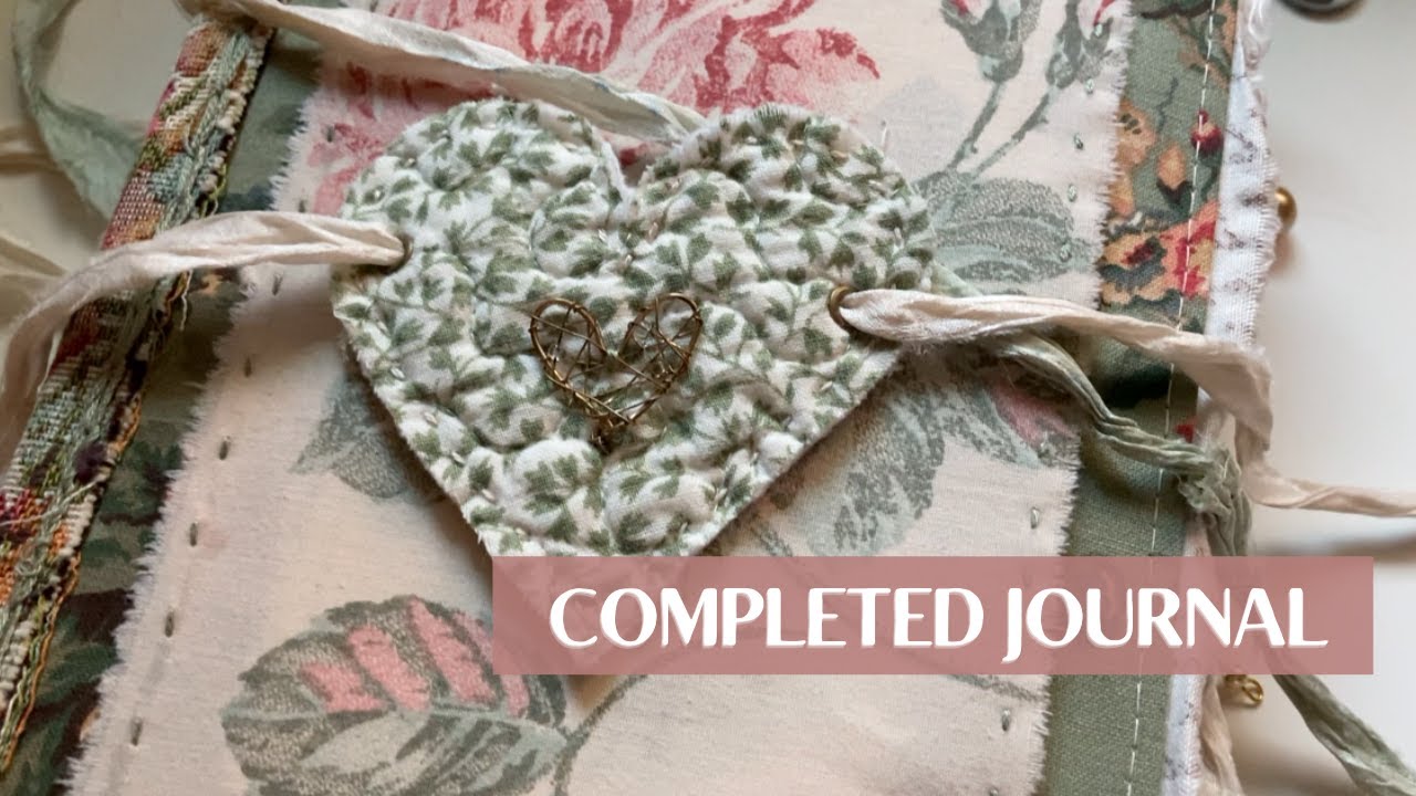 Completed junk journal flip through | Journaling spread inspiration ...