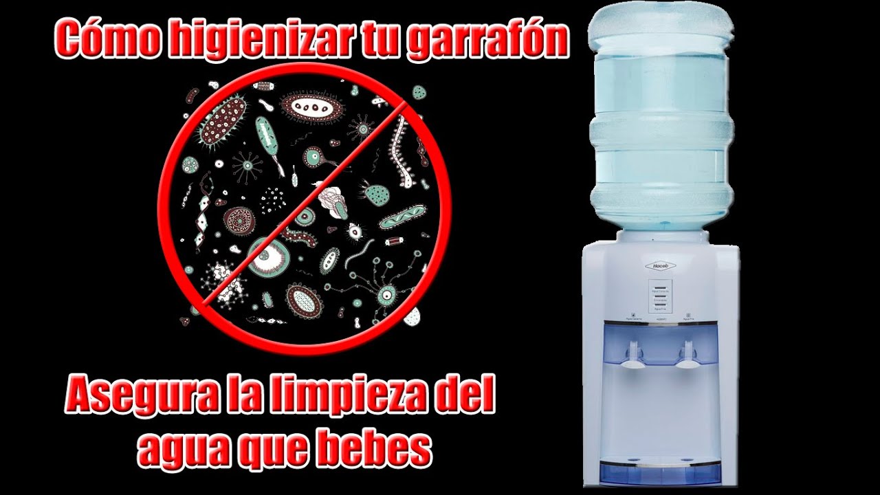 Higiene casera Garrafón limpio Agua Limpia - YouTube
