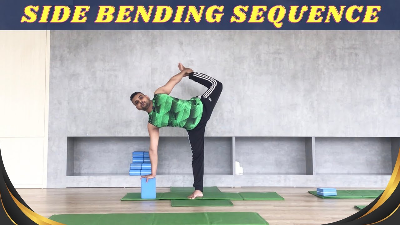 34-Minute Side Bending Yoga Class Asanas Sequence || With Master Sourav ...