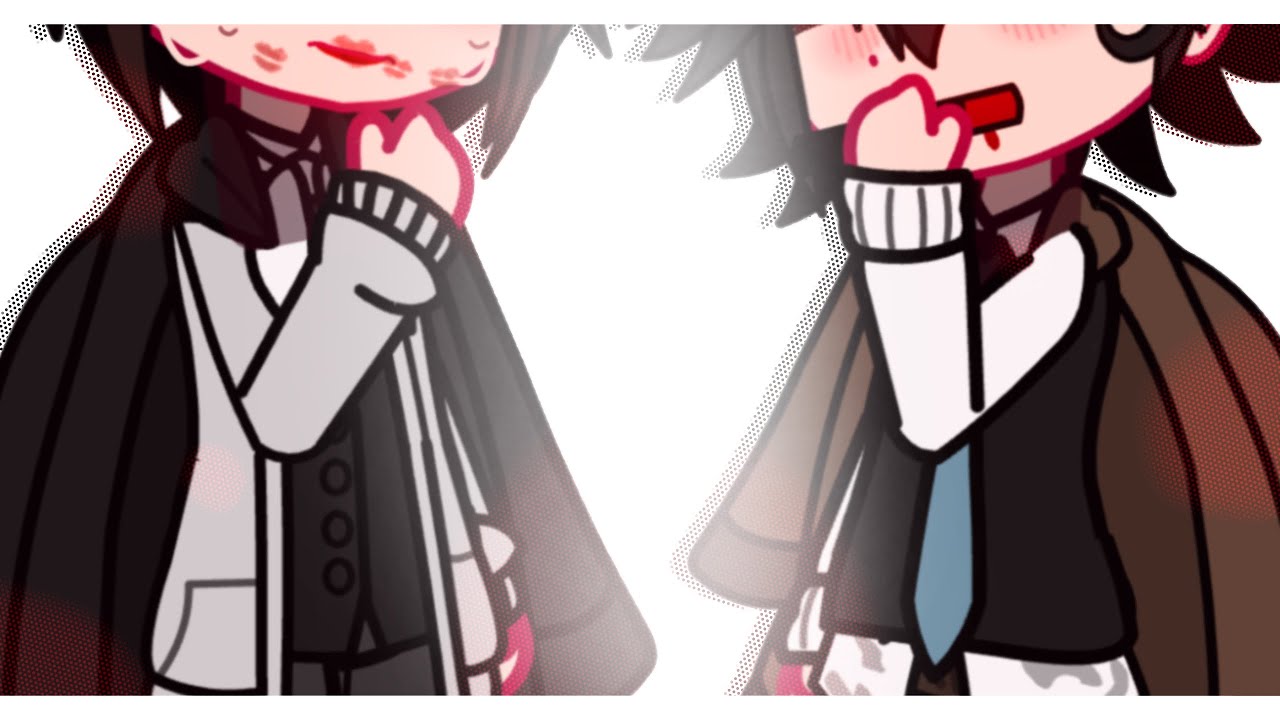 「BSD」・lipstick kisses ､､ RanPoe 〜 Gacha Club - YouTube