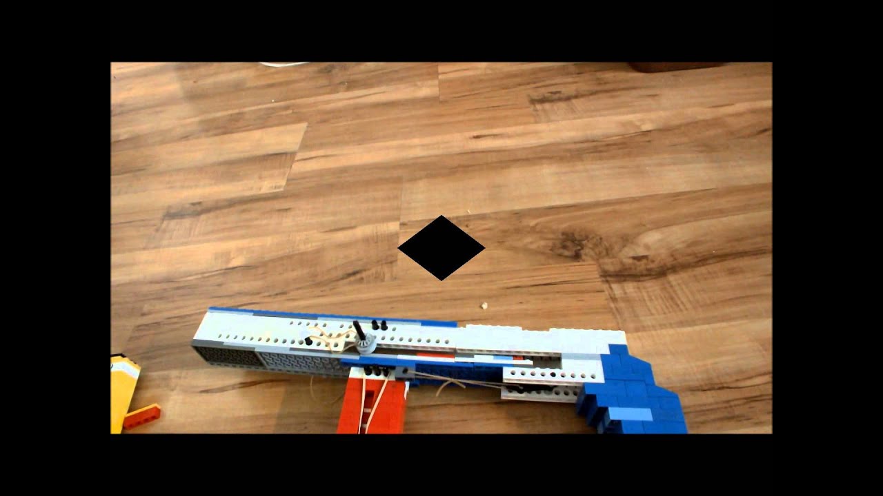 Lego Bolt-Action Assault Rifle (that shoots) - YouTube