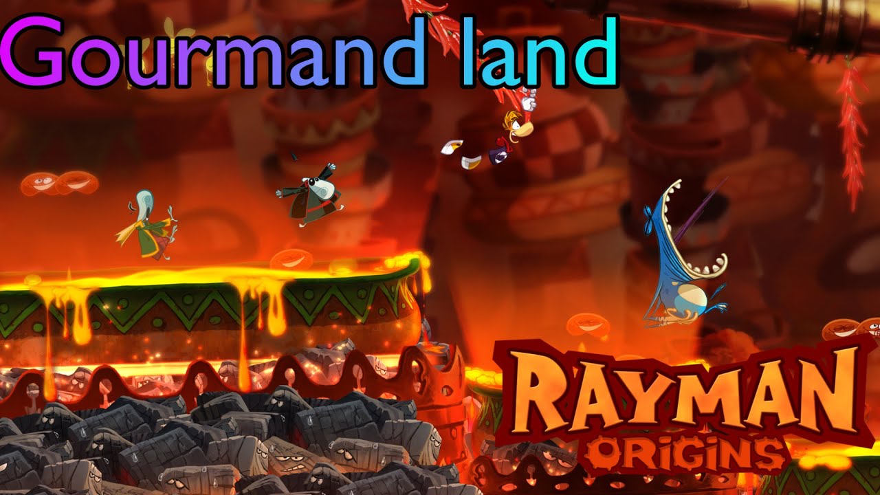 rayman origins gourmand land - YouTube