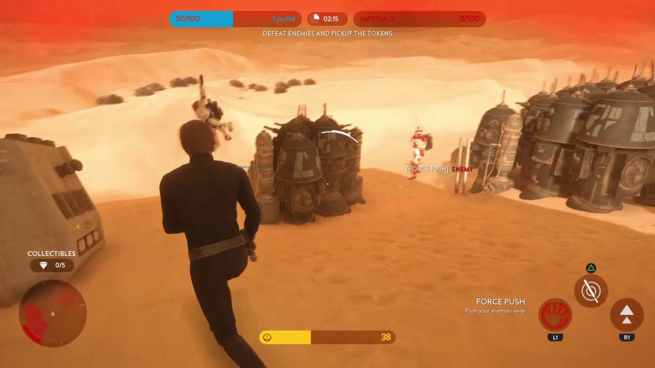 STAR WARS™ Battlefront™ MLG LUKE!!! - YouTube