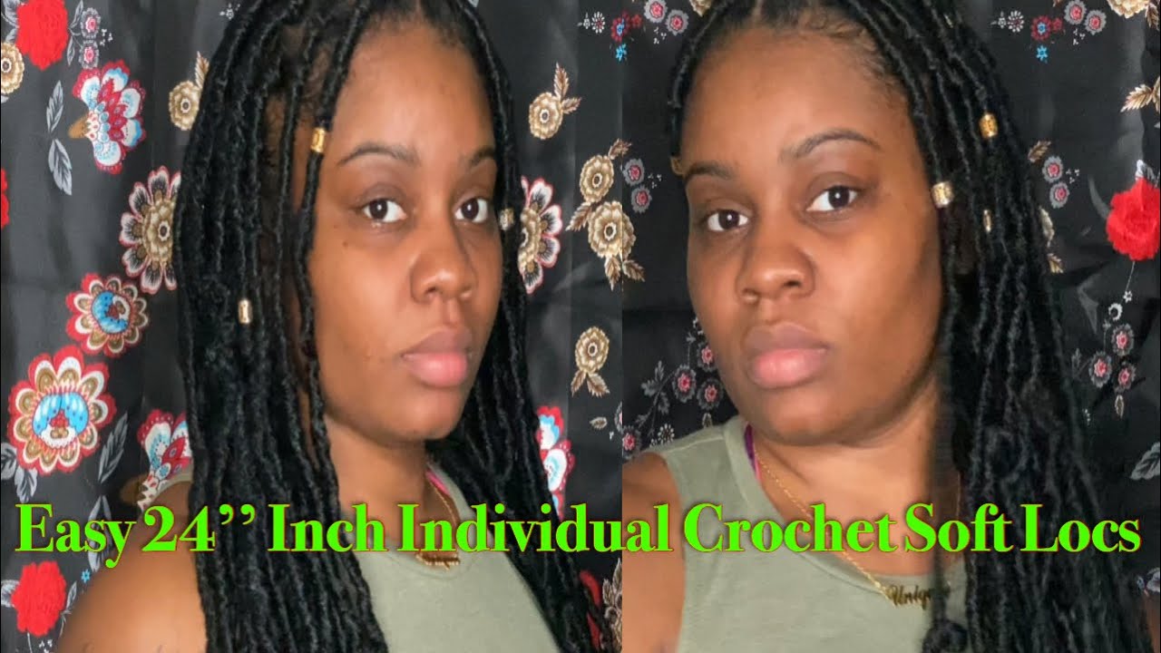 Easy 24” Soft Locs Tutorial! FT. Bobbi Boss Nu Locs - YouTube