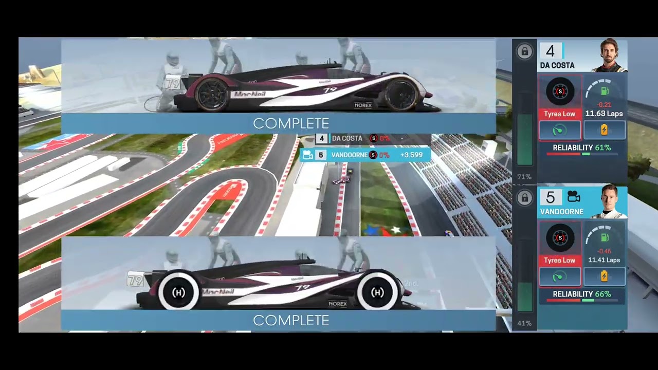 Best Motorsports Manager Stretegy with top position. #motorsport # ...