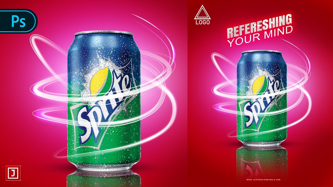 Photoshop | Advertising Poster Design by Ju Joy Design Bangla - YouTube