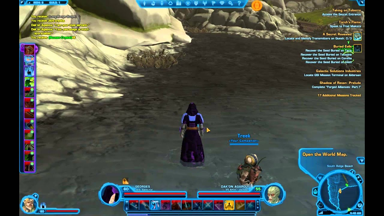 swtor ruusan crystals - YouTube
