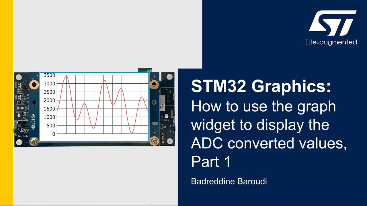 Stm32 Graphics How To Use The Graph Widget To Display The Adc Converted Values Part 1 Youtube 0691
