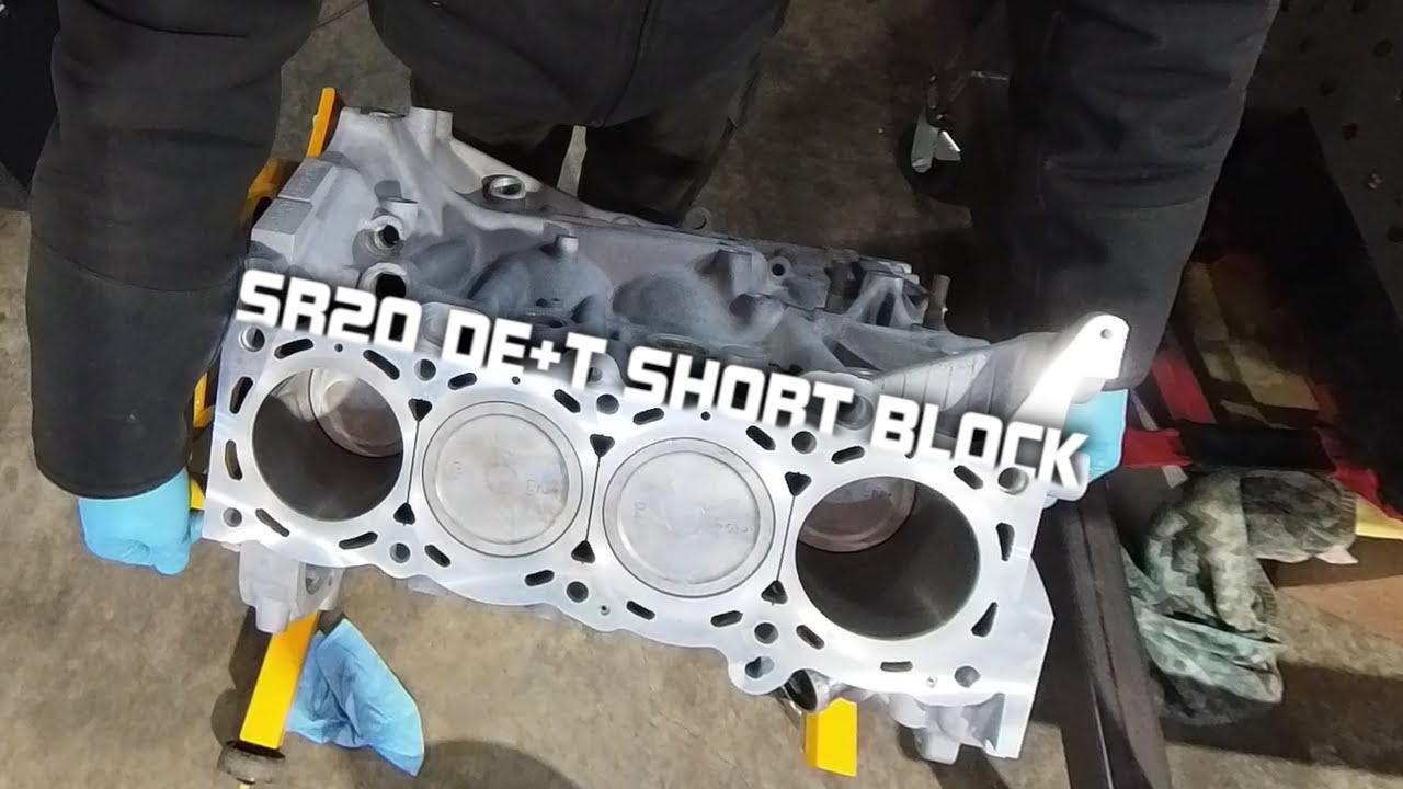 BUDGET BULLETPROOF TURBO FWD SR20DE BUILD PT. 1 (SHORT BLOCK) - YouTube