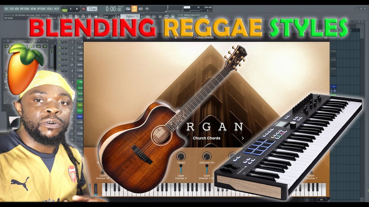 HOW TO BLEND TWO STYLES OF REGGAE IN ONE SESSION (FL STUDIO ) - YouTube