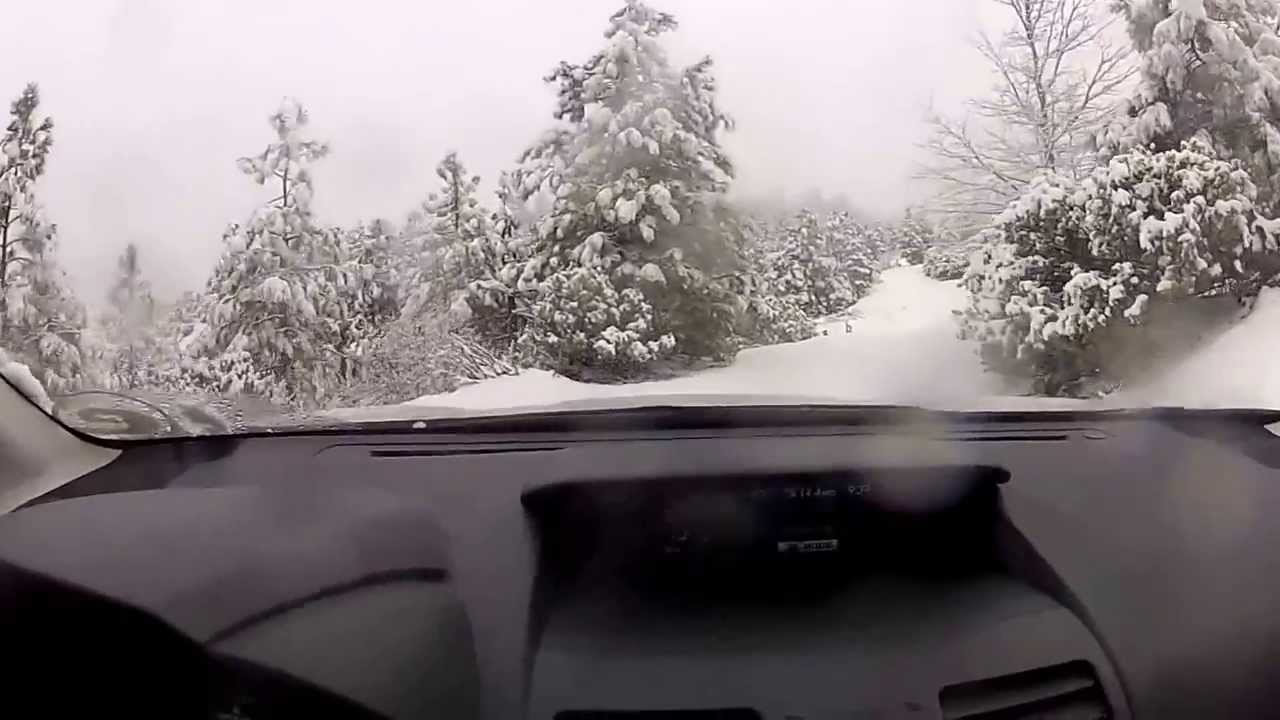 Hull Mountain Snow Drive - YouTube
