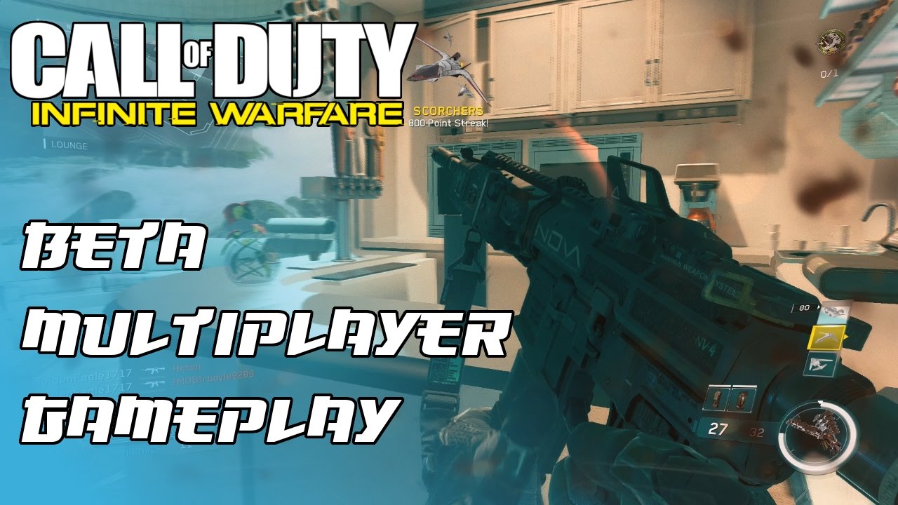 Infinite Warfare Beta Gameplay (4K, Upscaled) - TDM on Frontier Using ...