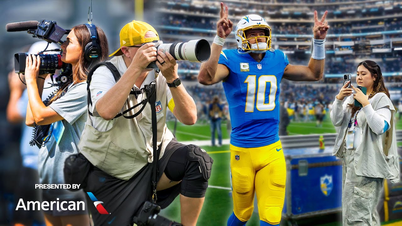 Everything An NFL Content Team Does On Gameday - YouTube