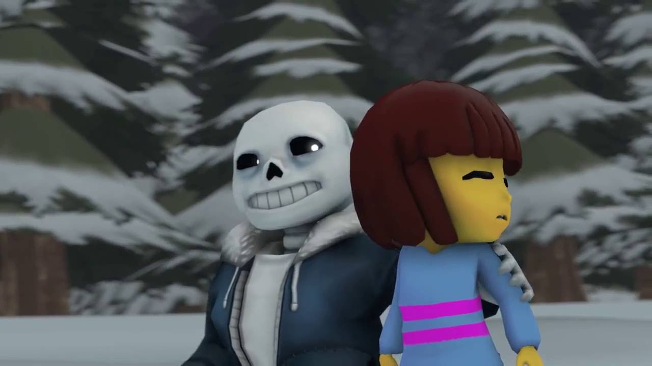 || Frisk meets Sans || Фриск встречает Санса || - YouTube