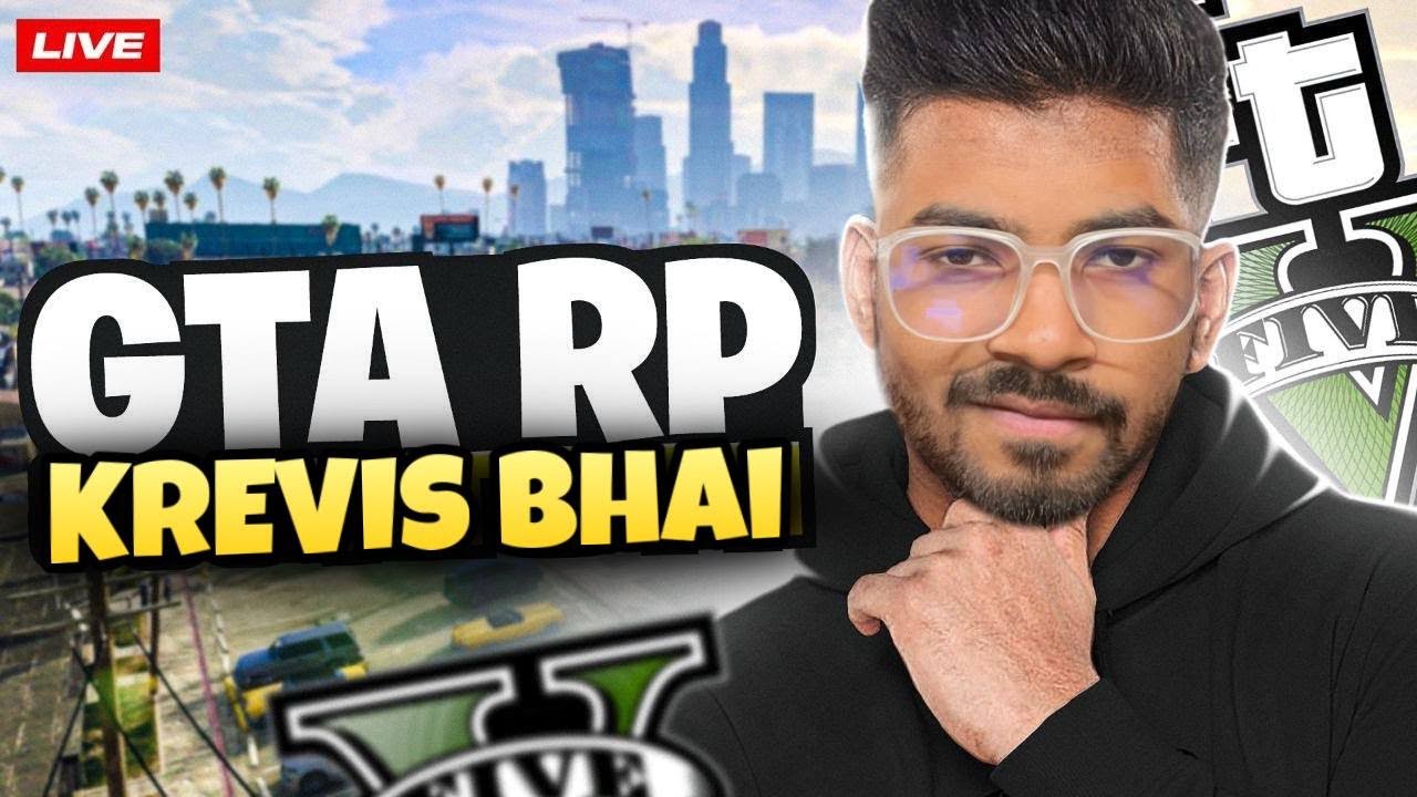 🔴LIVE: GTA 5 Grand RP India Real-Life Roleplay Begins! | GTA 5 Playing ...