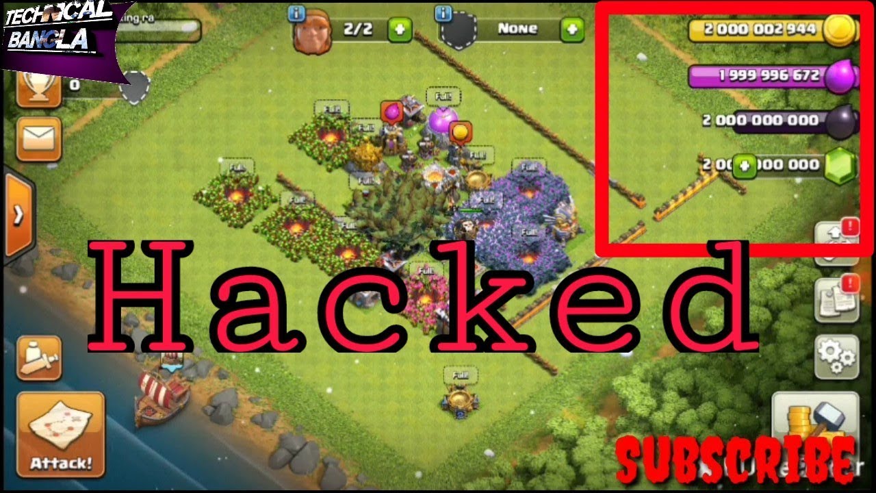 How to hack coc gamess class of clan - YouTube