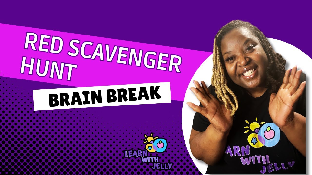 Red Scavenger Hunt #scavengerhunt - YouTube