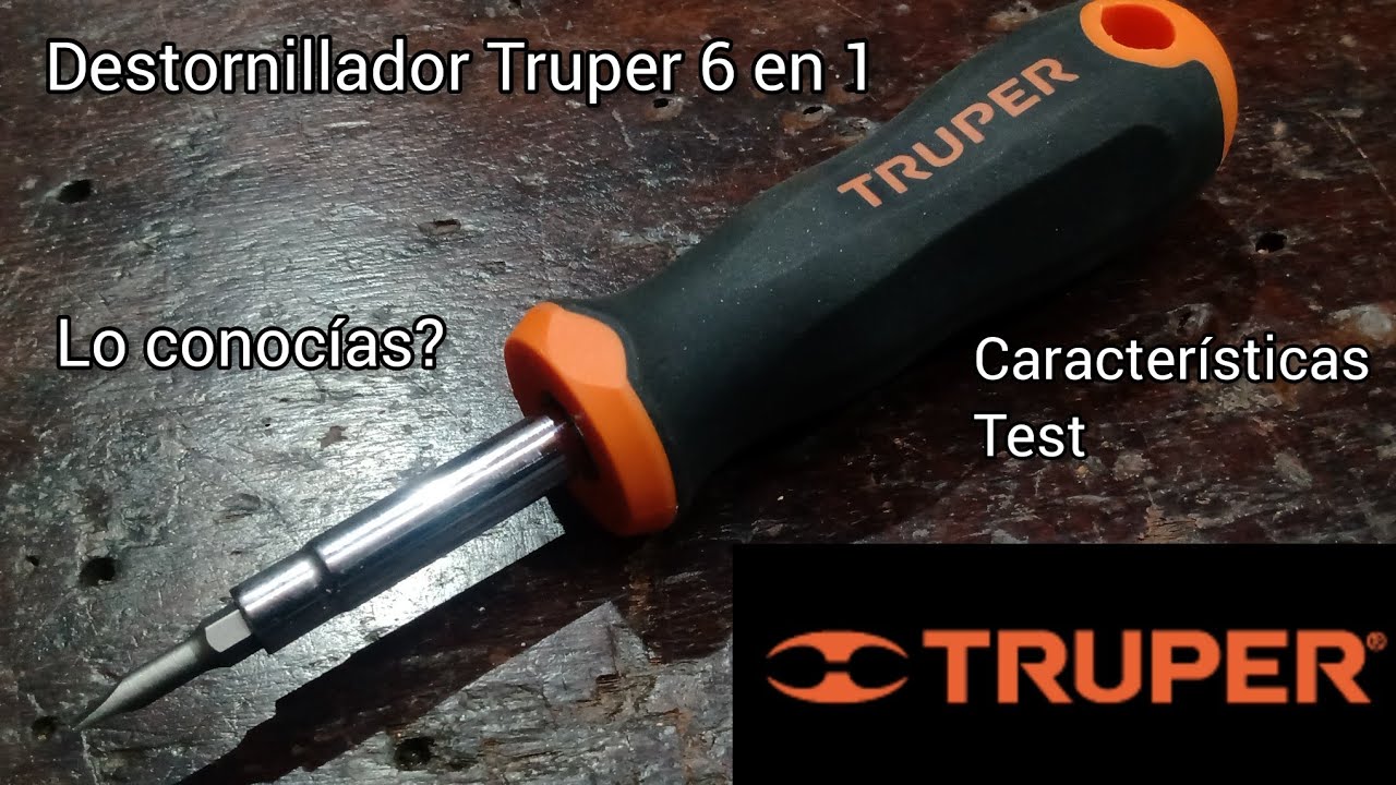 Destornillador 6 en 1 Truper. screwdriver - YouTube