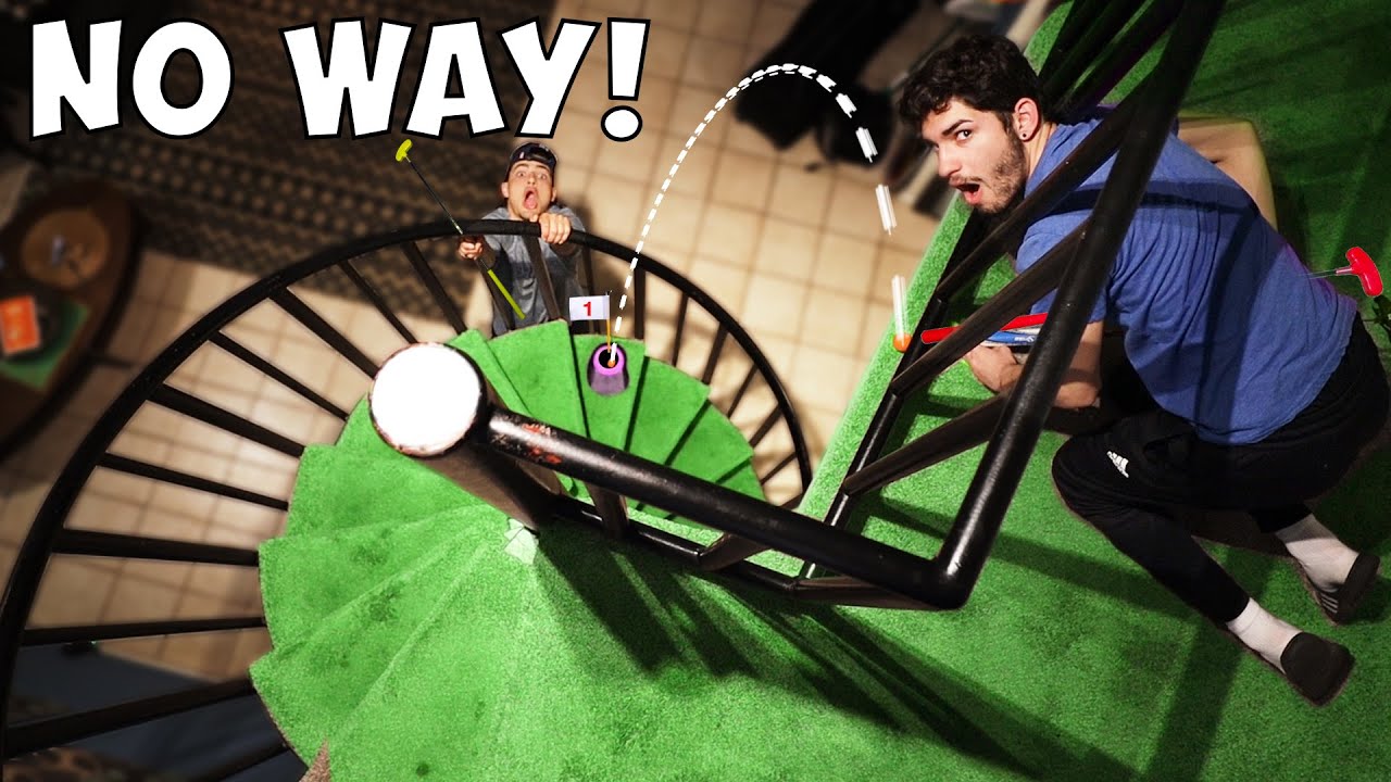 Insane Indoor Mini Golf Match! - YouTube