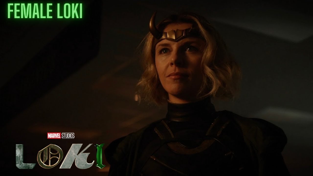 FEMALE LOKI Every appearance in - Loki Episode 2 "The Variant" - YouTube