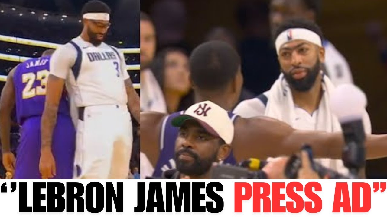“AD COMPLETELY IGNORES LeBron on Live TV… Fans Think the Beef Is Real ...