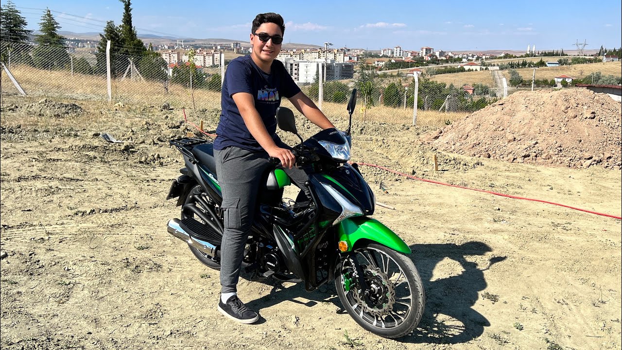 ARORA SMART 50 MOTOSİKLET İNCELEME - YouTube
