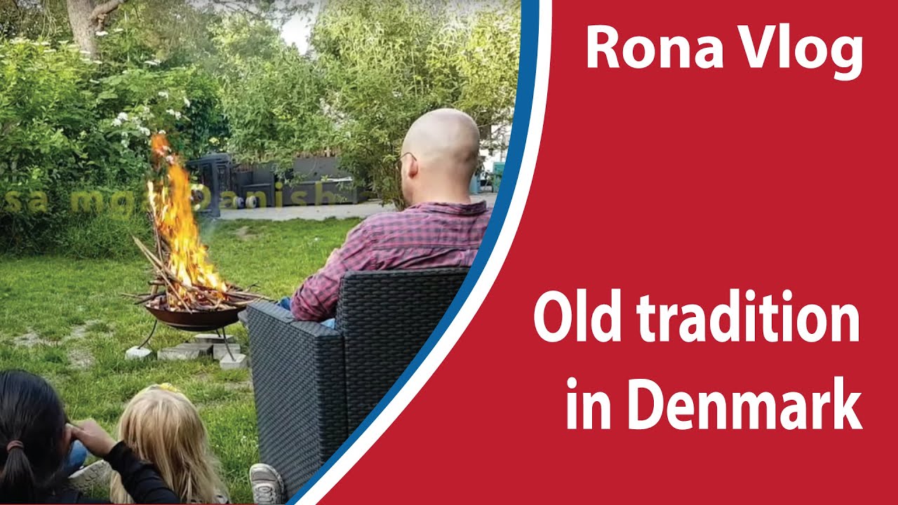 Old tradition in Denmark - Burning the witch - YouTube