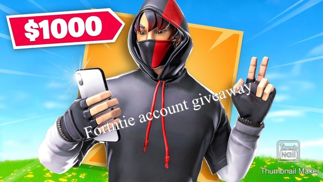 Free Fortnite account - YouTube