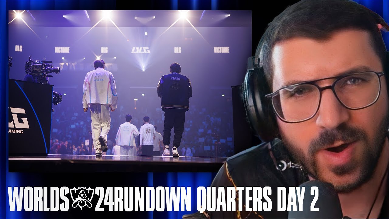 LPL FIRST SEED VS LCK FIRST SEED - WORLDS 2024 Quarters - HLE vs BLG ...