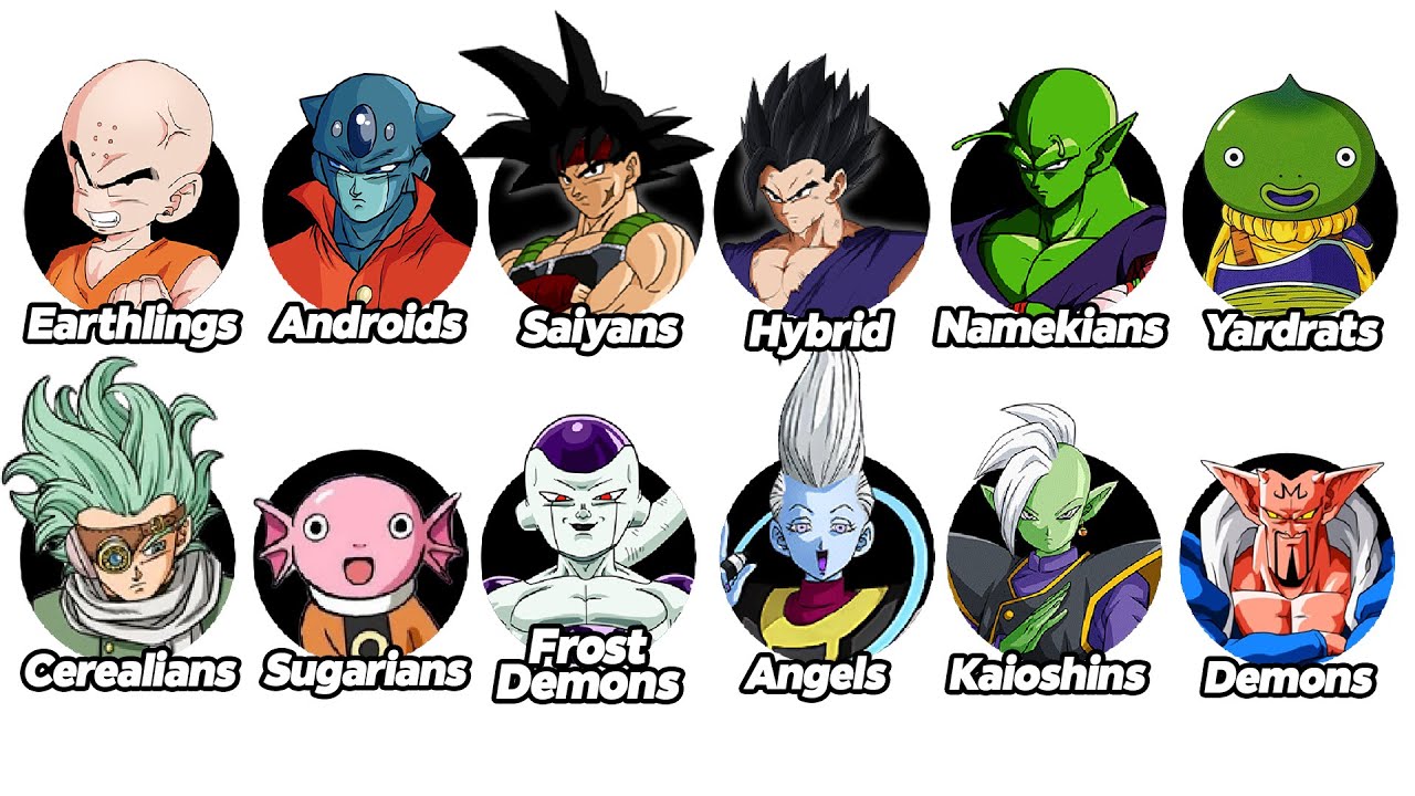 Every Race in Dragon Ball Explained - YouTube