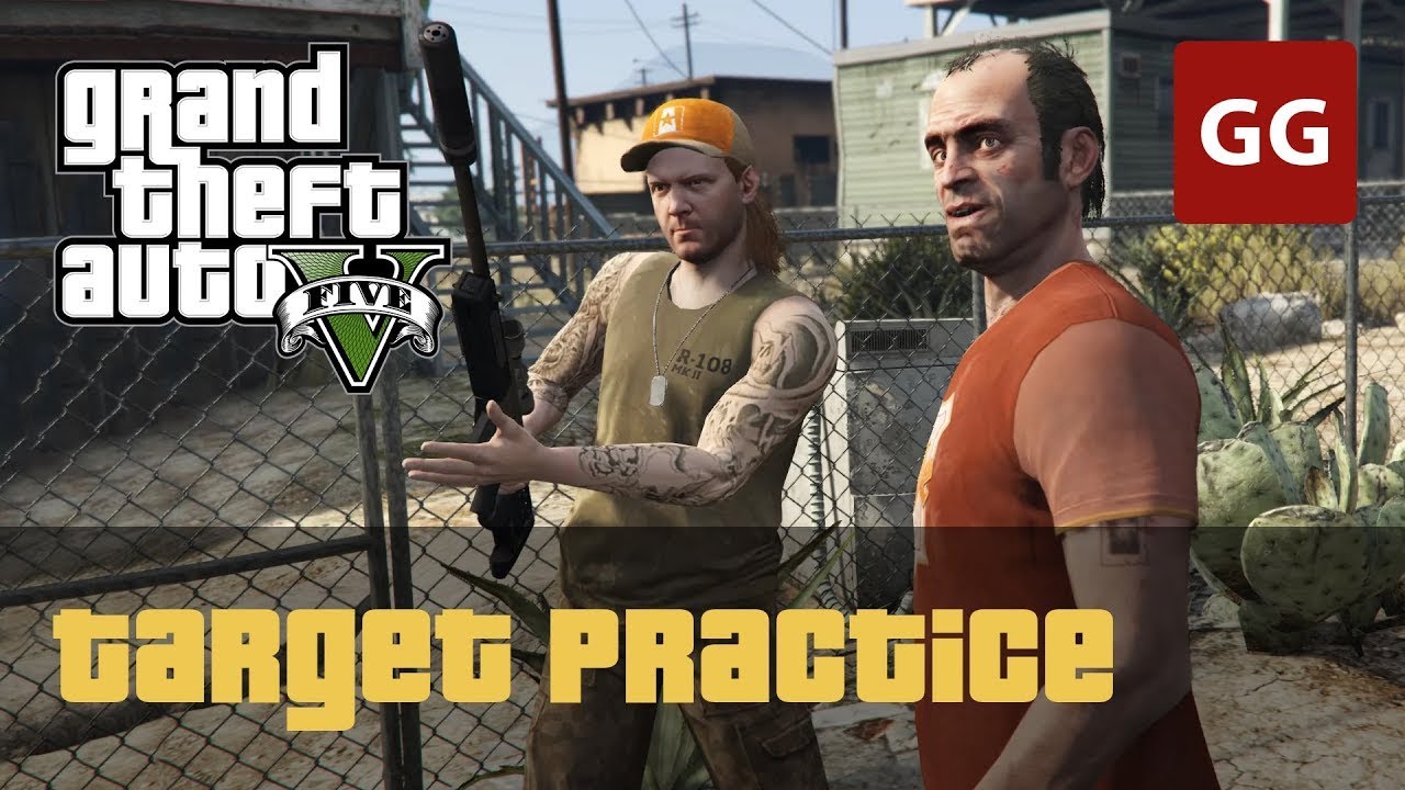 GTA Target Practice Mission 4k Ultra Realistic Graphics Gameplay #gta # ...