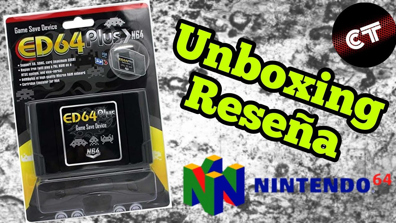 ED64 Plus El Cartucho Multijuegos De Nintendo 64 - YouTube