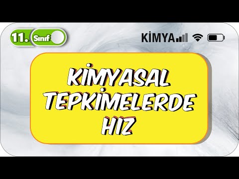 Kimyasal Tepkimelerde Hız | Özet Anlatım |11. Sınıf  Kimya #2023