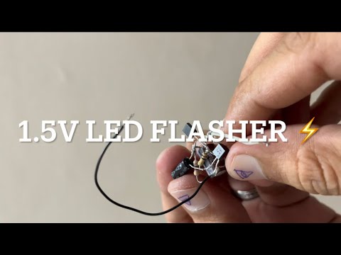 1.5V LED FLASHING (1 YEAR) ⚡️ - YouTube