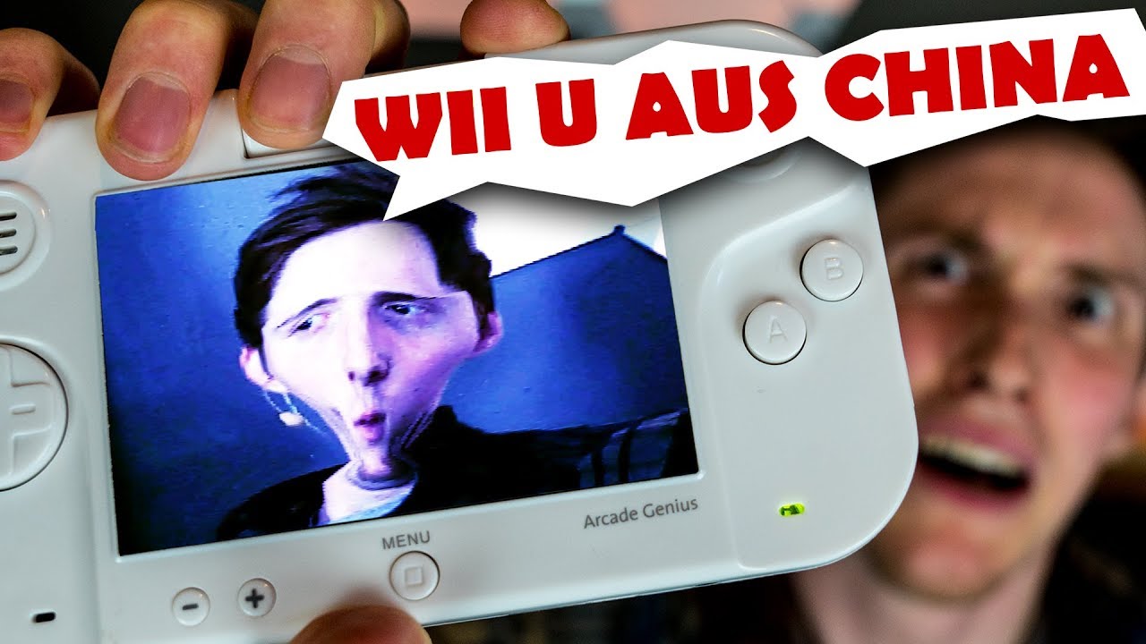 Die Fake Wii U aus China.. | "Genius Arcade SE" - YouTube