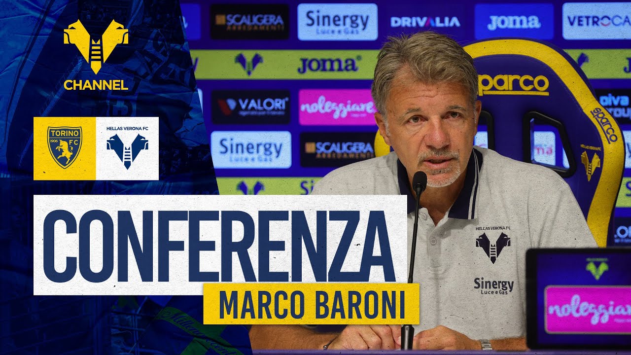 Baroni: "Torino complicato da affrontare, miglioriamo le soluzioni ...