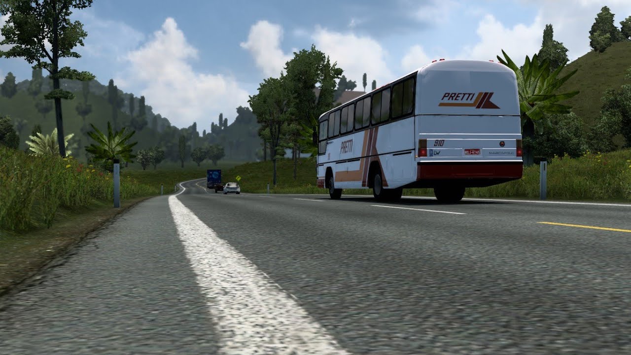 EURO TRUCK SIMULATOR MOD BUS/MARCOPOLO VIAGGIO G4 800🥰(PRETTI) - YouTube