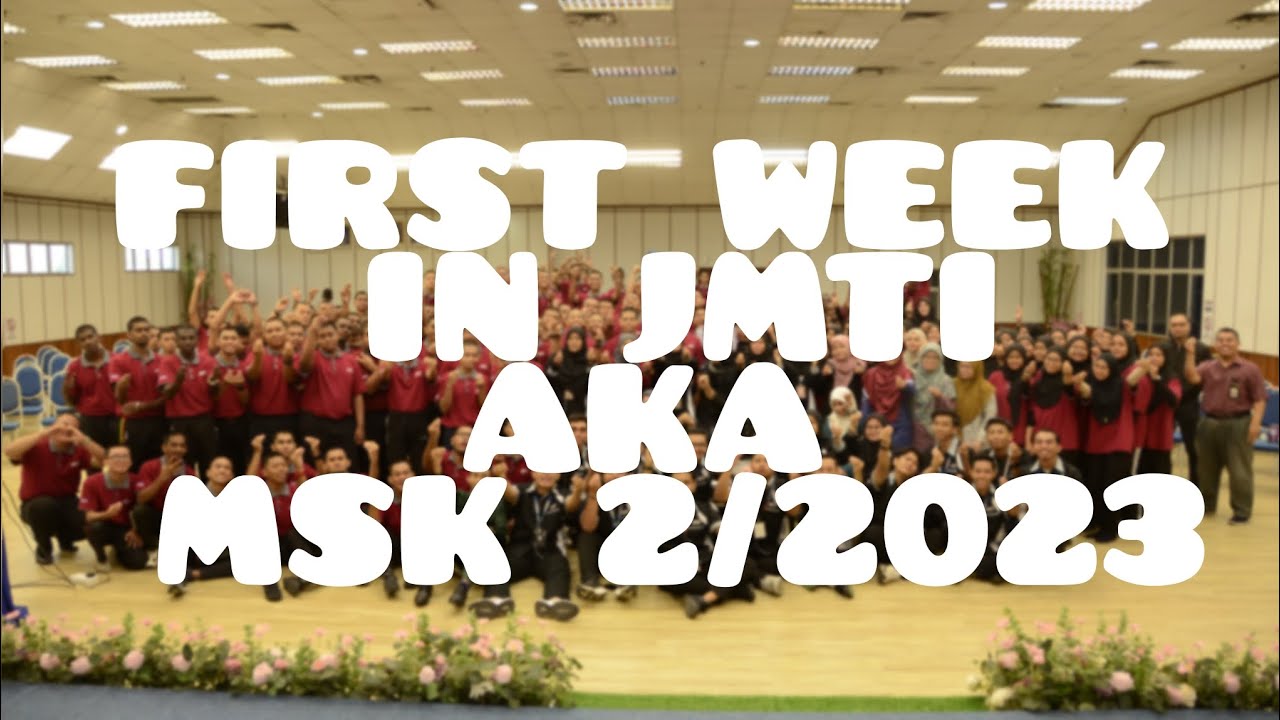 MY FIRST WEEK IN JMTI - YouTube