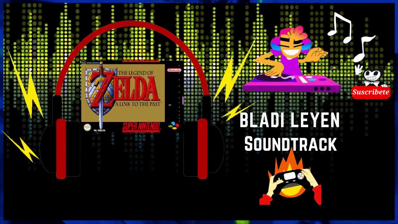 Legend of Zelda A link to the past 🎮 SNES 🎧 Soundtrack - B-L🎸 - YouTube