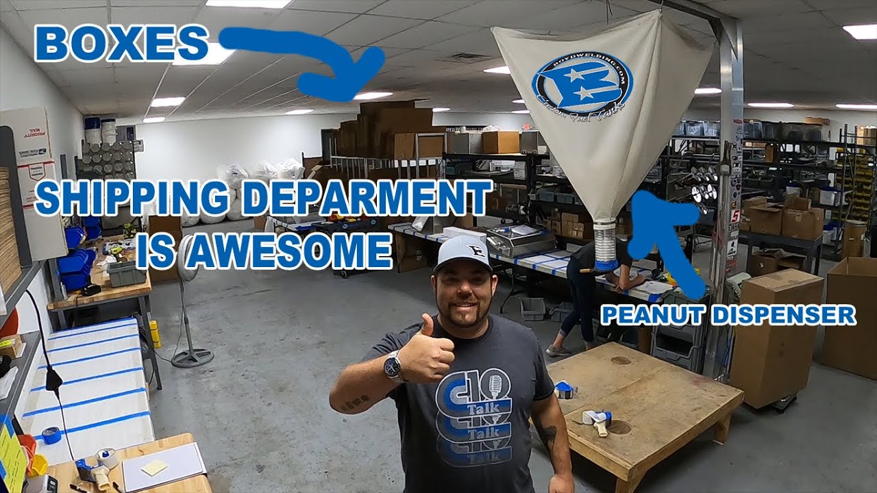 Shipping Department Rocks. Time lapse of a typical day. - YouTube