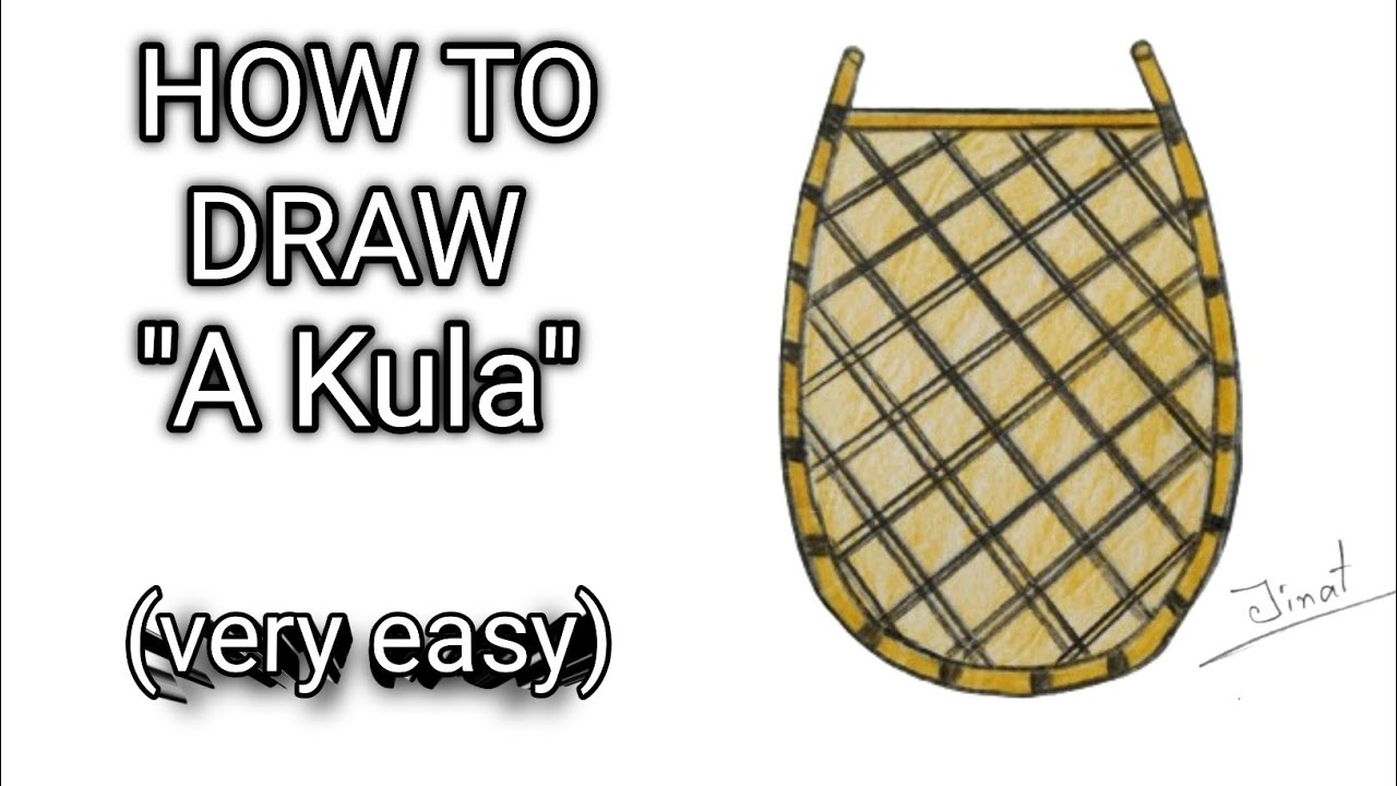 How to draw a kula step by step very easy || Easy kola drawing || art ...