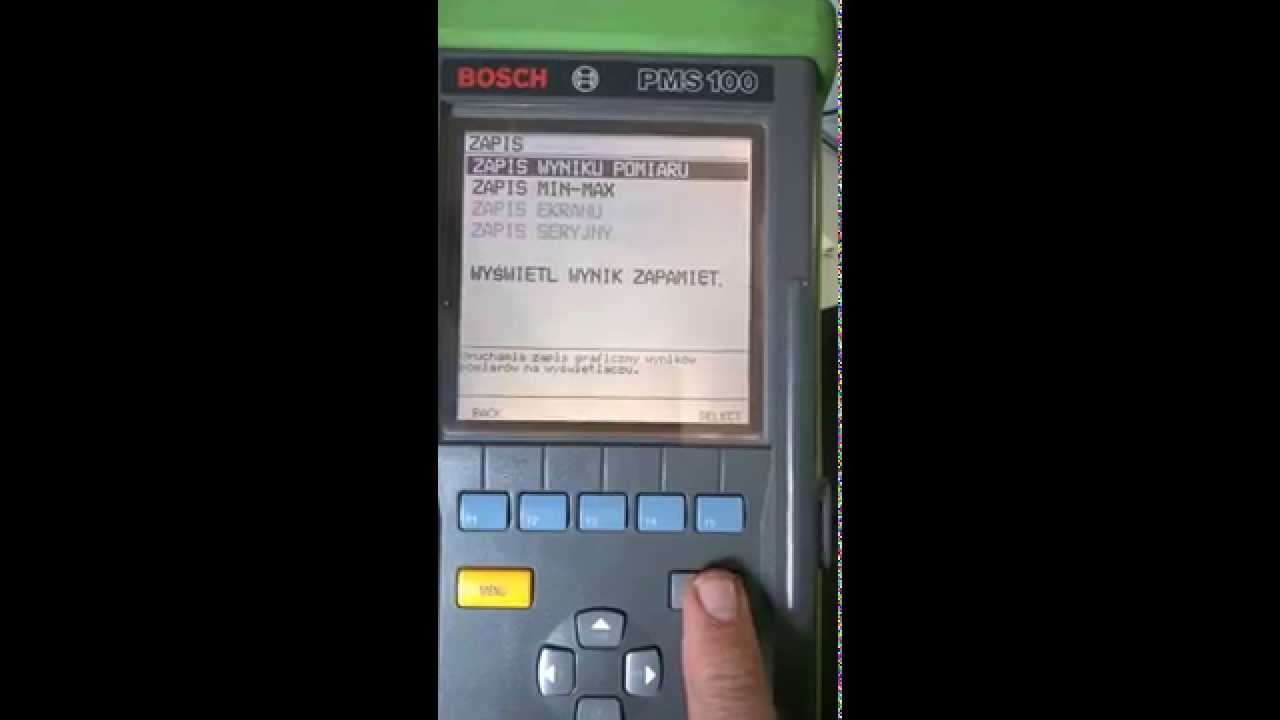 Pms 100 Bosch oscyloskop uniwersalny - YouTube