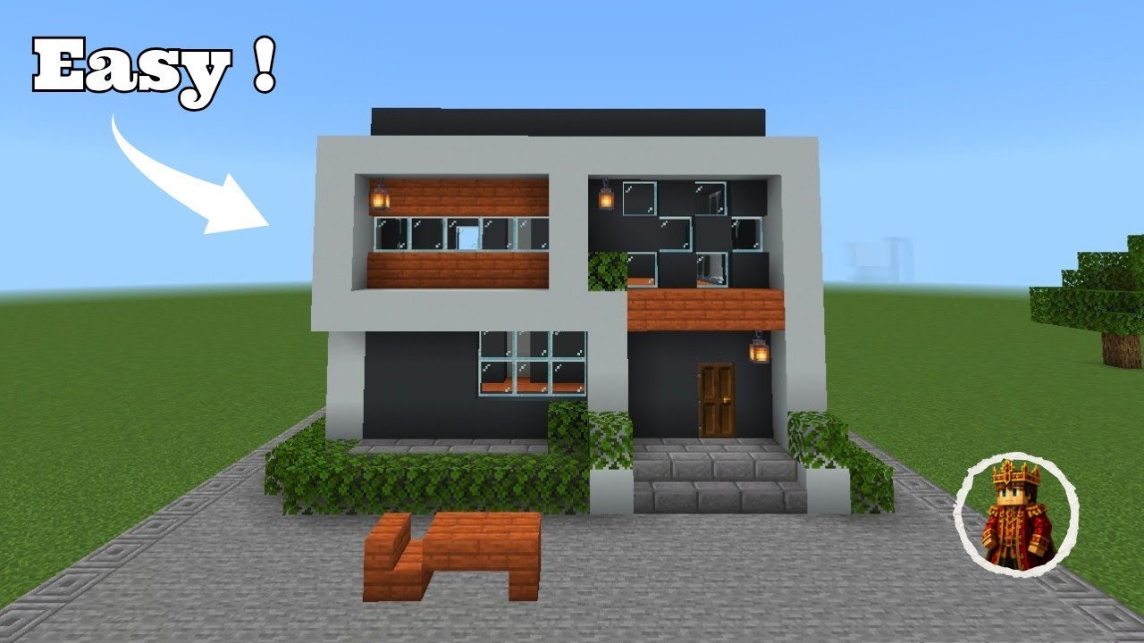 Minecraft: Ultimate Modern House | Tutorial 🏡 (Easy to Follow) - YouTube