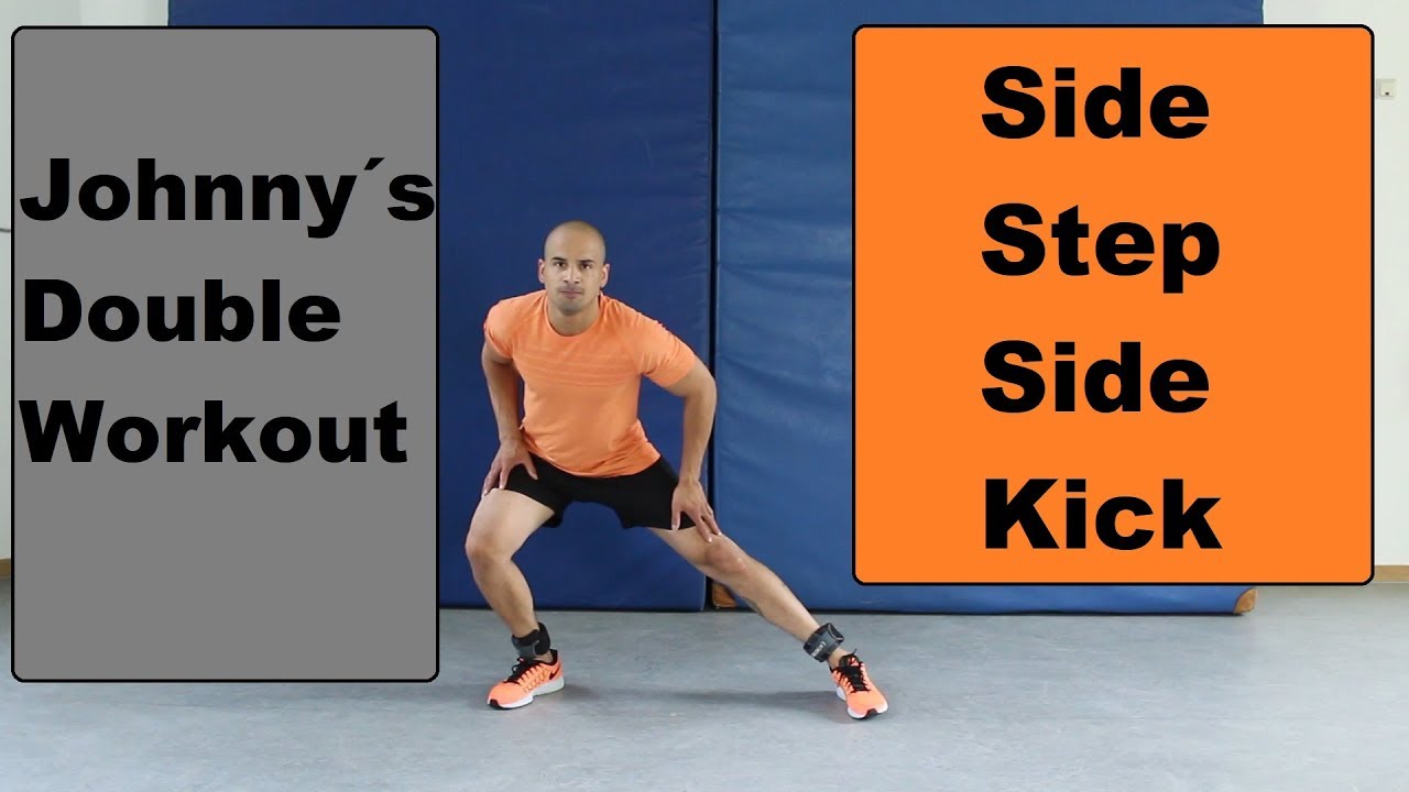 HIIT Workout legs Side Kick + Side Step Power Workout,Get fast fit ...