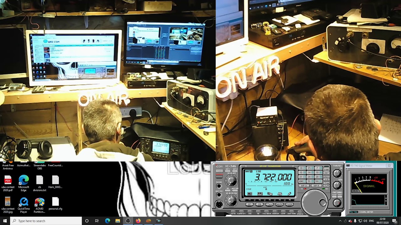 live hf radio g3msl wspr and looking around 80m g3msl - YouTube