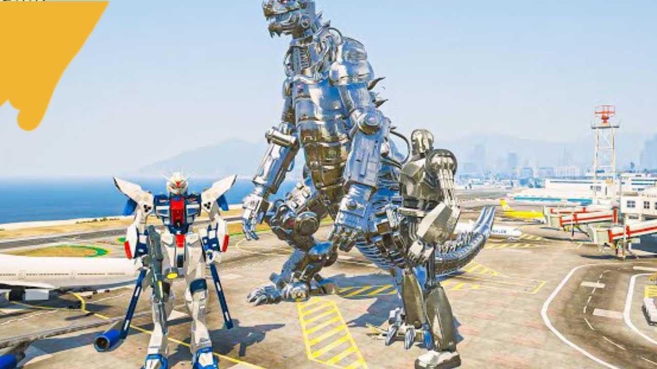 Gundam + Iron Giant vs Mechanical-Godzilla (Mecha/2021) COMPARISON ...