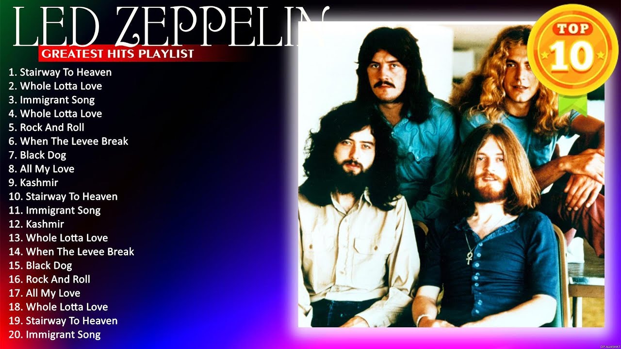 The Best Songs of Led Zeppelin - Led Zeppelin Playlist All Songs - YouTube