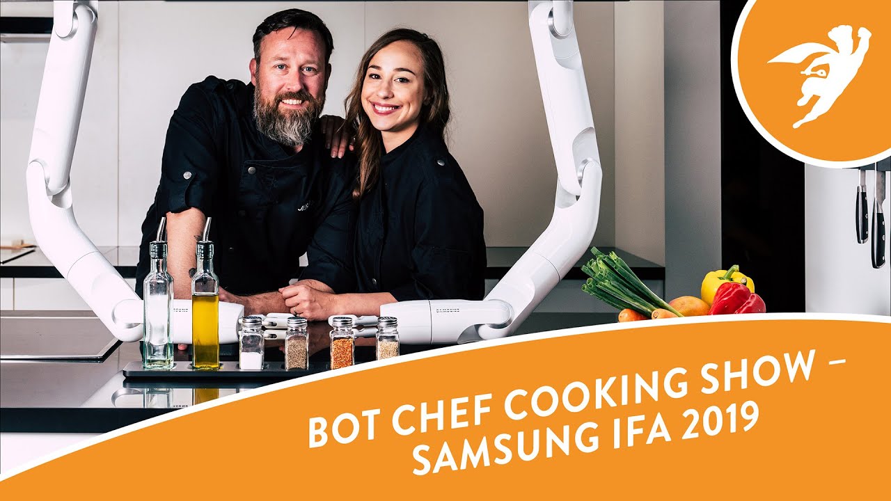 Bot Chef Cooking Show - Samsung IFA 2019 - YouTube