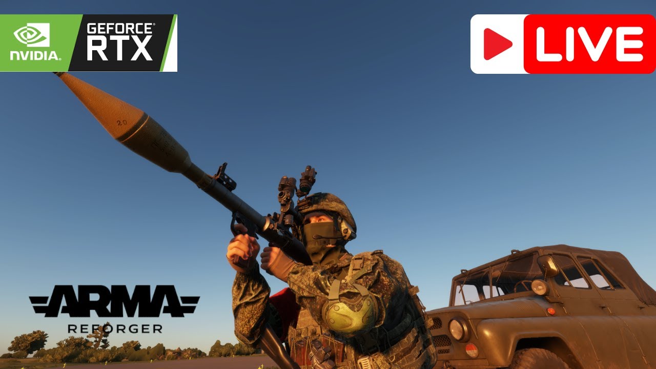 🔴 LIVE Arma Reforger gameplay - RTX Ultra Graphics - VGameinfo - YouTube